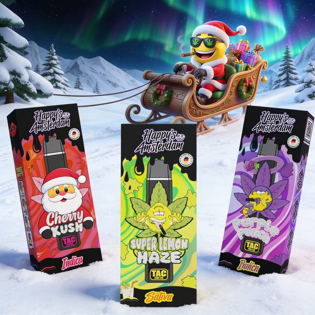 Happys Amsterdam Shop - Premium TAC Vapes online kaufen