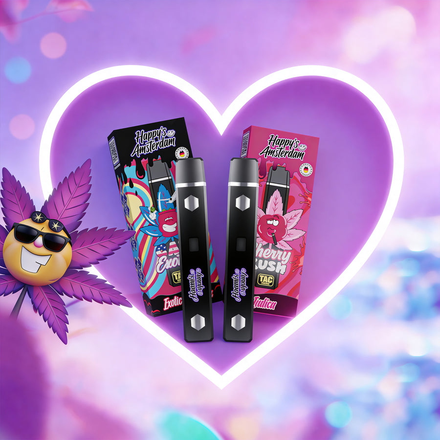 Happys Amsterdam Shop - Premium TAC Vapes online kaufen